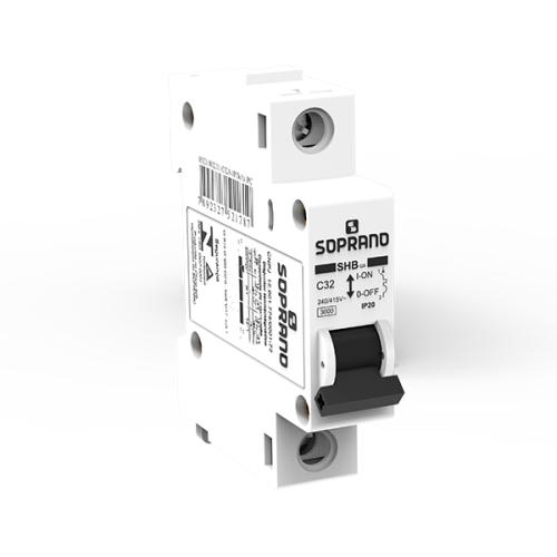 DISJUNTOR DIN CURVA C UNIPOLAR - 1X20A - SOPRANO