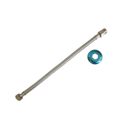 RABICHO INOX ÁGUA QUENTE TRANÇADO F/M - 60 cm - HF