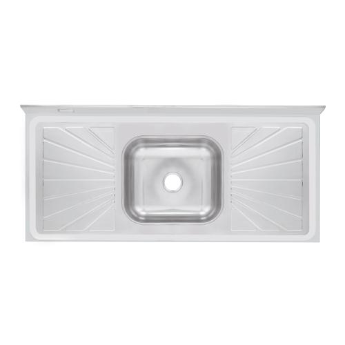 PIA INOX CUBA Nº3 SEM VÁLVULA - 1,00x0,53 40x34x14cm - GNX